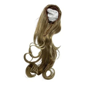 Sepia | Hair | Sepia The One Drawstring Ponytail Long Hair With Curled ...